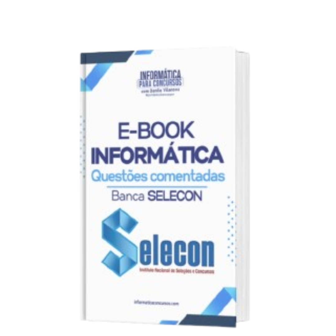 E-book Banca Selecon - Questões comentadas