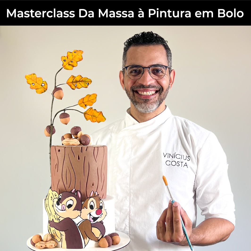 Masterclass da Massa à Pintura em Bolo - Vini Costa Cakes | Hotmart