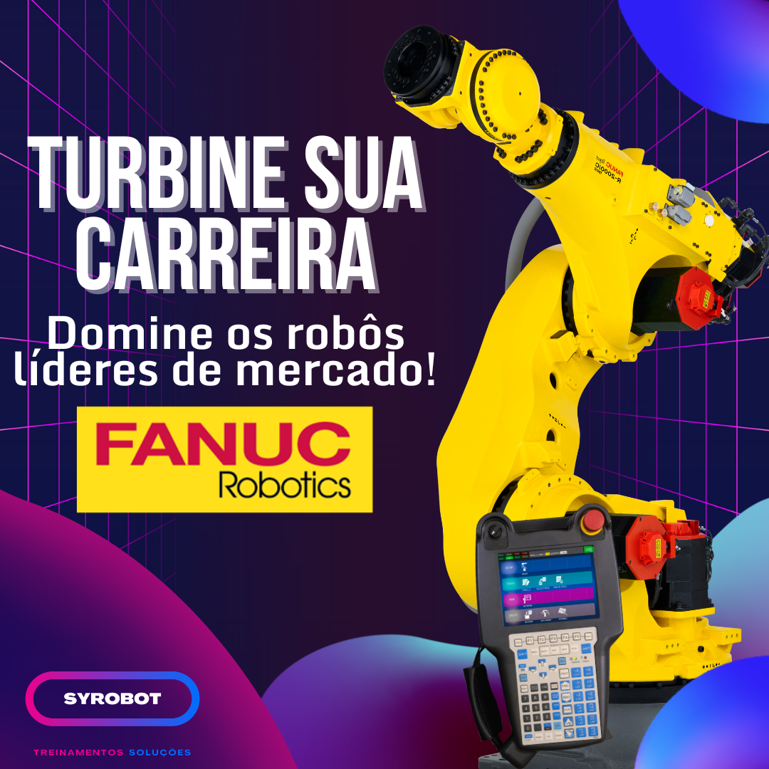 Treinamento Robótica Industrial - FANUC R50iA e R50iB - PMA Automaç...