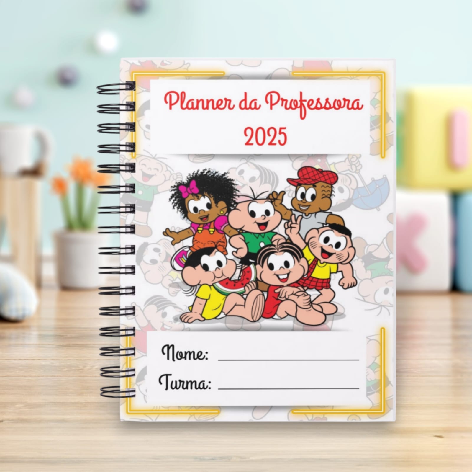 PLANNER TEMA TURMA DA MÔNICA - Livia Virginia Ferreira Goes Vasconc...