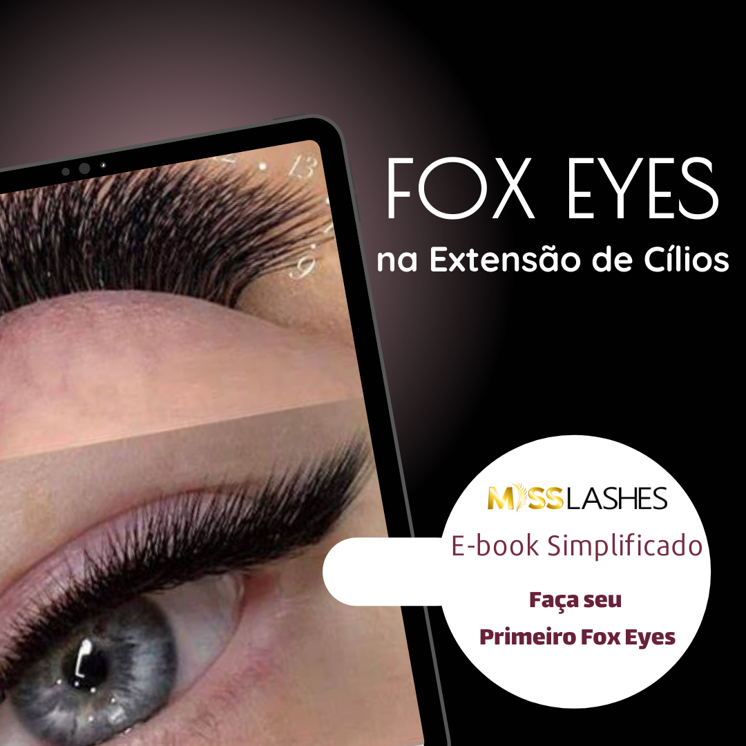 Fox Eyes Extensão de Cílios - Brenda Miss Lashes | Hotmart