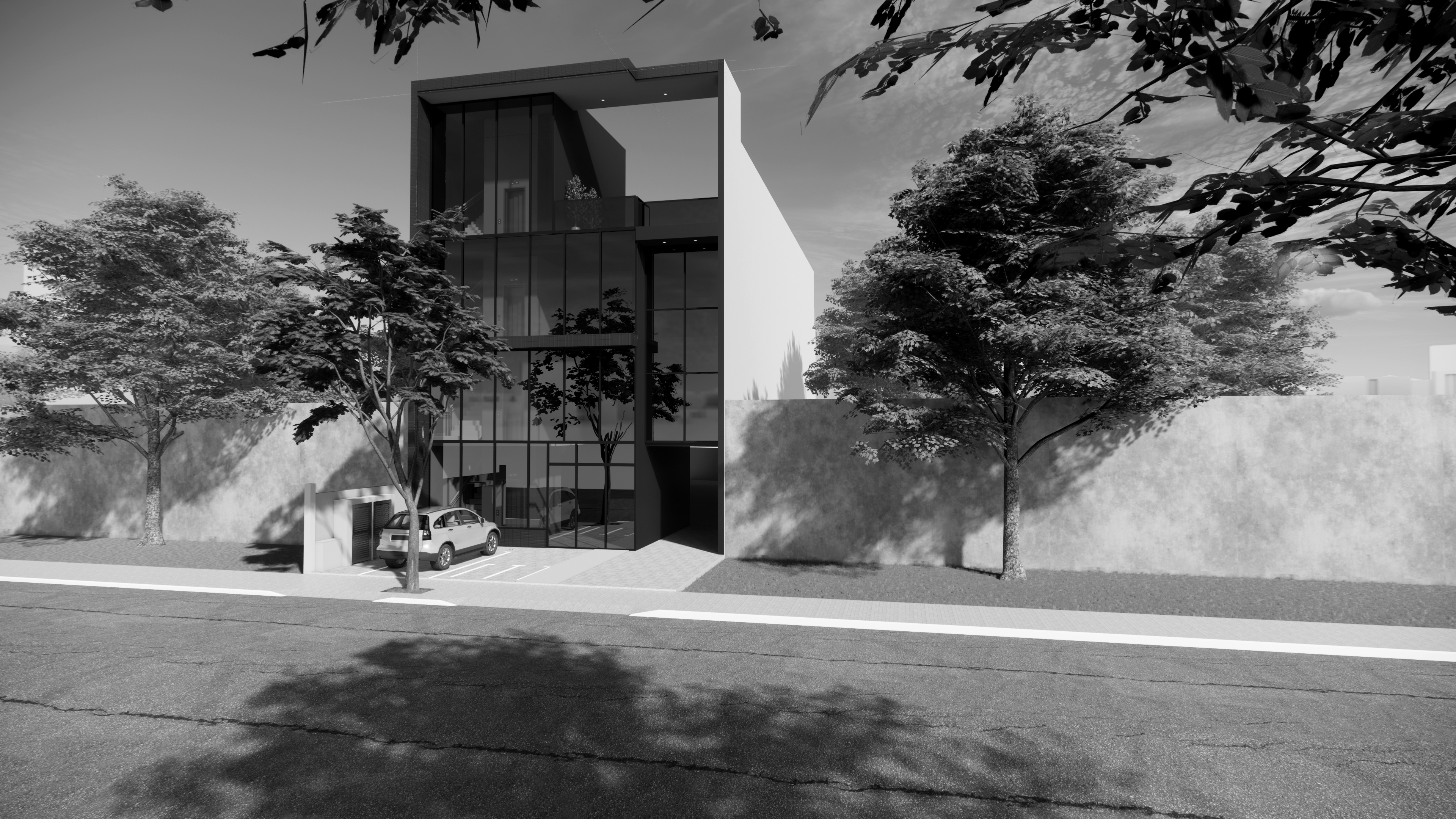 Projeto 3D de Fachada - Comercial - RealProjet | Hotmart