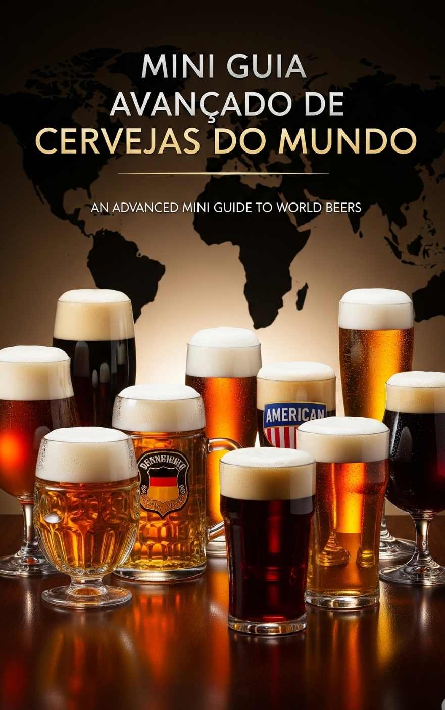 Mini Guia de Cervejas do Mundo: Desvende Estilos e Sabores Exclusiv...