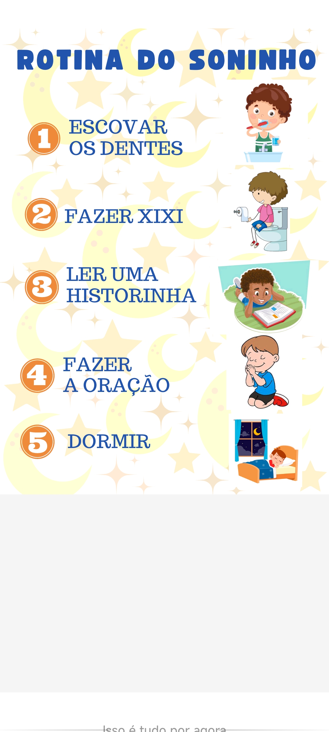 Rotina do soninho para crianças (a partir de dois anos) - PAULA DE ...