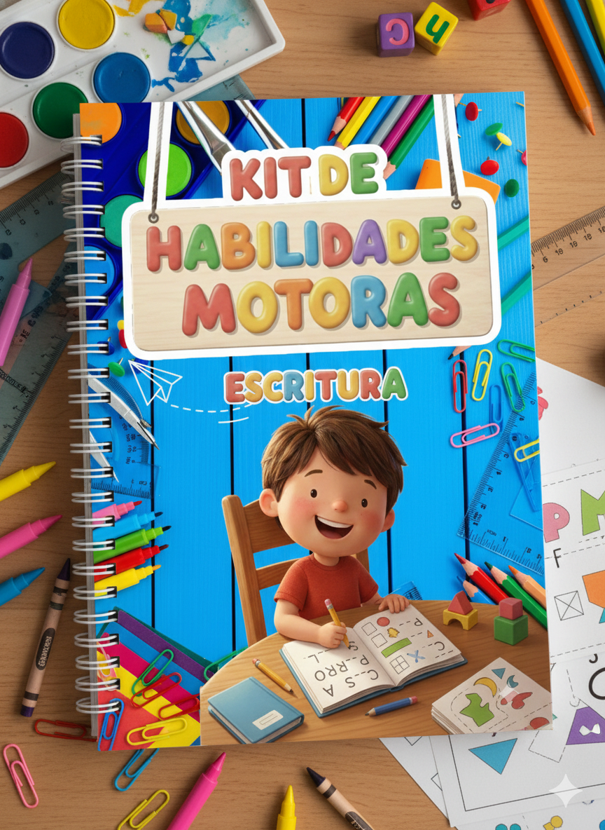 kit de habilidades escritura preescolar | Hotmart