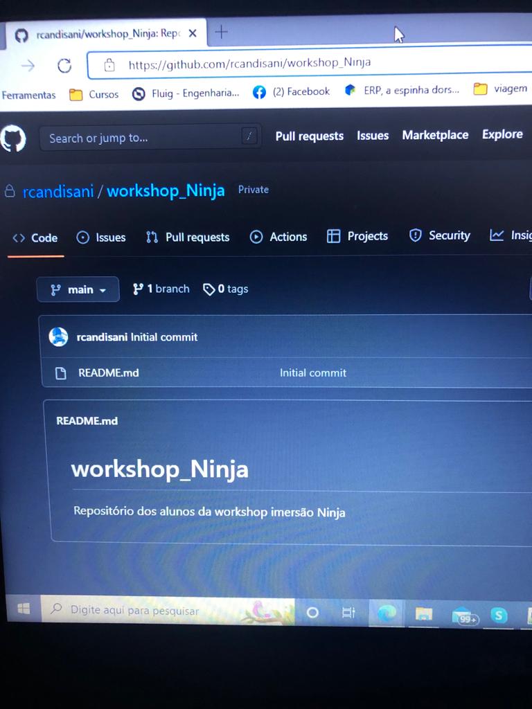 Imersão Ninja VsCode Github