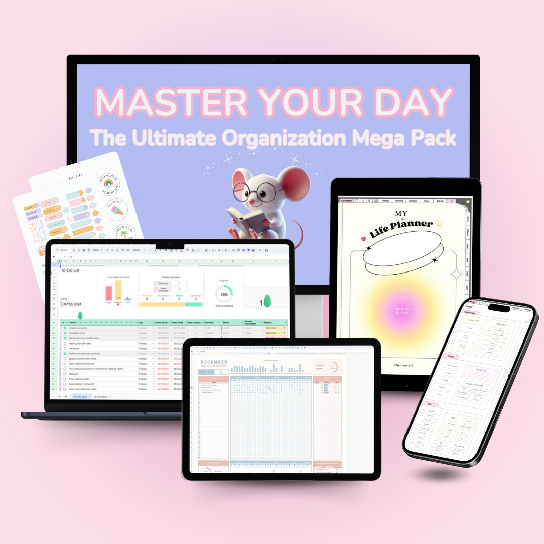 Master Your Day: The Ultimate Organization Mega Pack