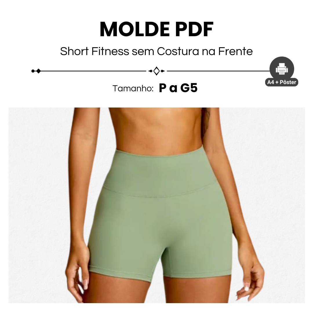 MOLDE SHORT FITNESS SEM COSTURA NA FRENTE molde-short-fitness-sem-costura-na-frente