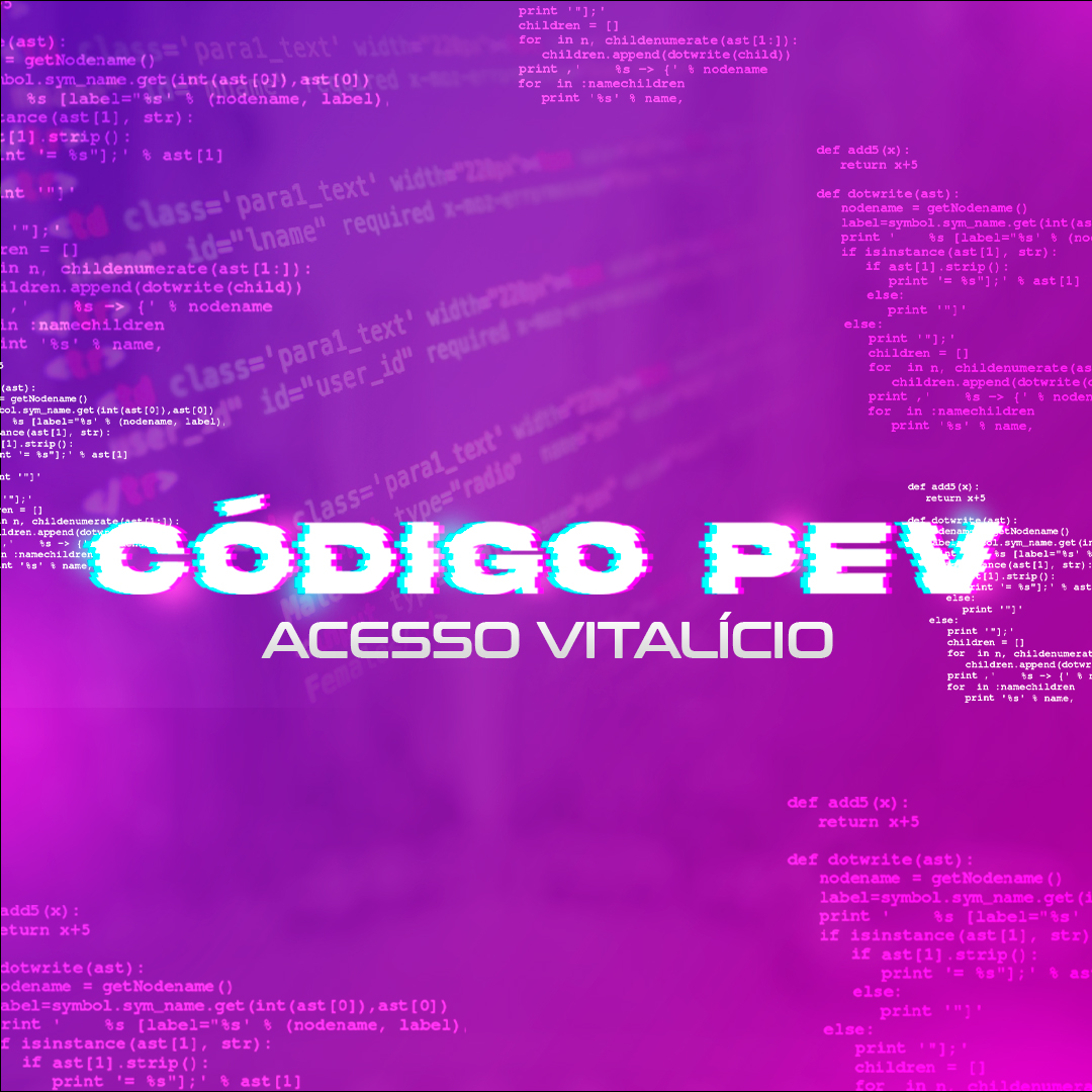 TENHA ACESSO VITALÍCIO AO CÓDIGO PEV! - Josimar Alves Soares | Hotmart