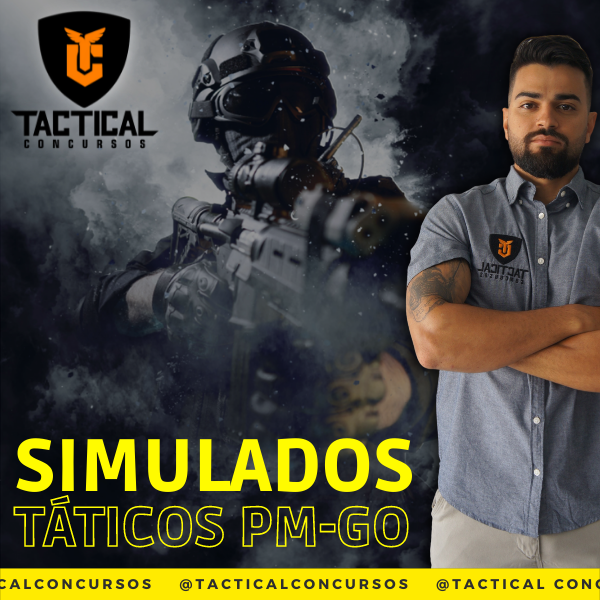 Simulados Táticos PMGO - Tactical Concursos | Hotmart