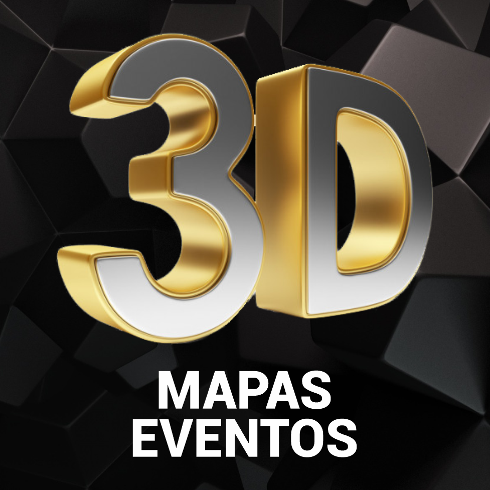 3D Mapas Eventos 3.0 (PT) - BLDA DIGITAL MKT | Hotmart