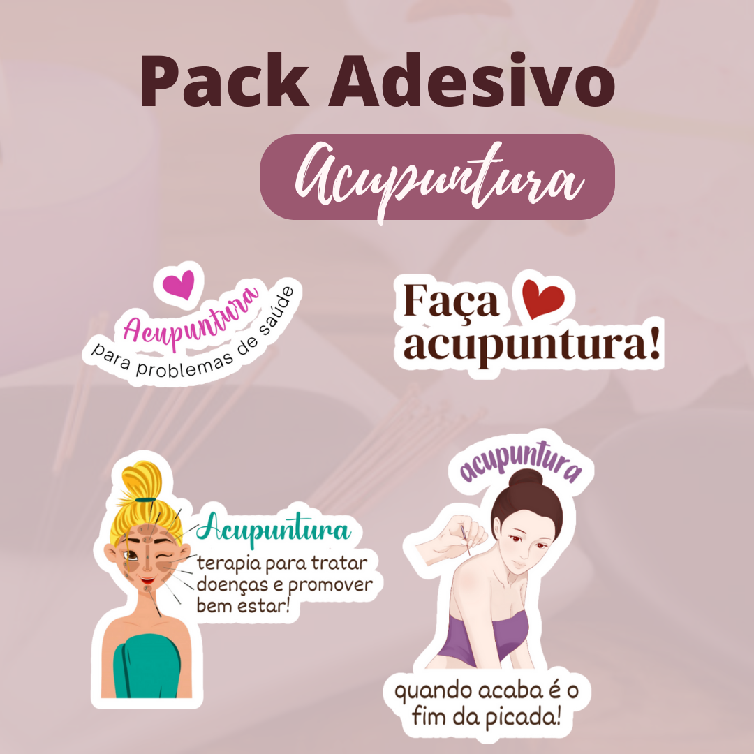 Pack Adesivo Acupuntura - Joyce alves | Hotmart