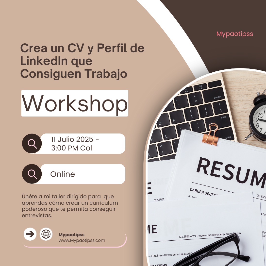 Construye un Curriculum y un perfil de LinkedIn que abran puertas