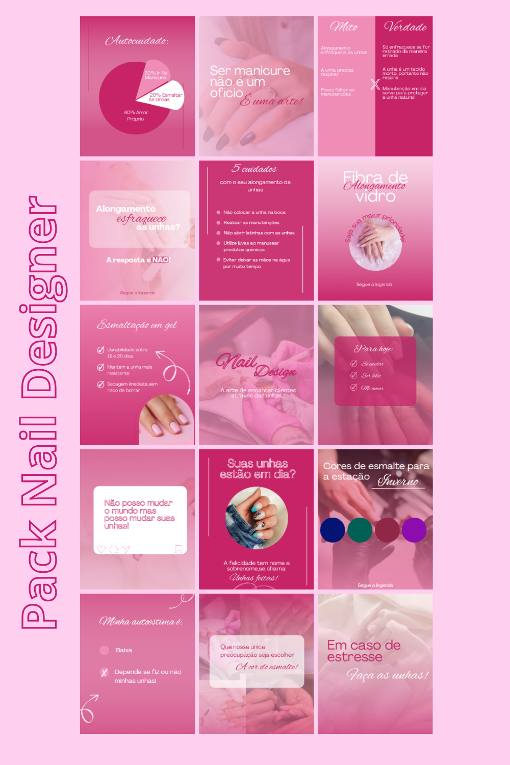 Pack Nail Designer - Ketlyn Deneque Gruske Da Silva | Hotmart