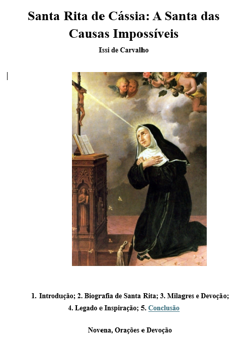 E-Book - Santa Rita: Santa das causas impossíveis - Giovani Carvalh...