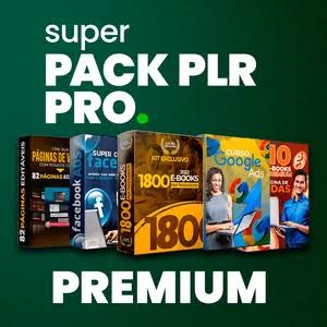 PACK PLR’s +1250 E-books Áudios e Vídeos