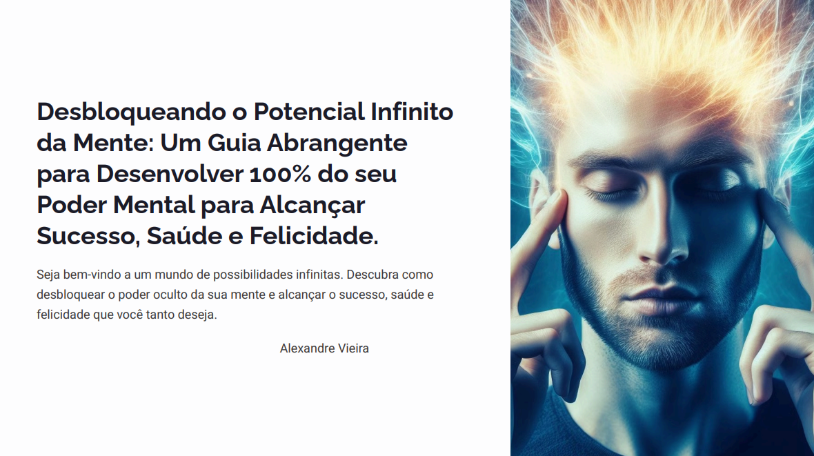 Desbloqueando o Potencial Infinito da Mente: Um Guia Completo para ...