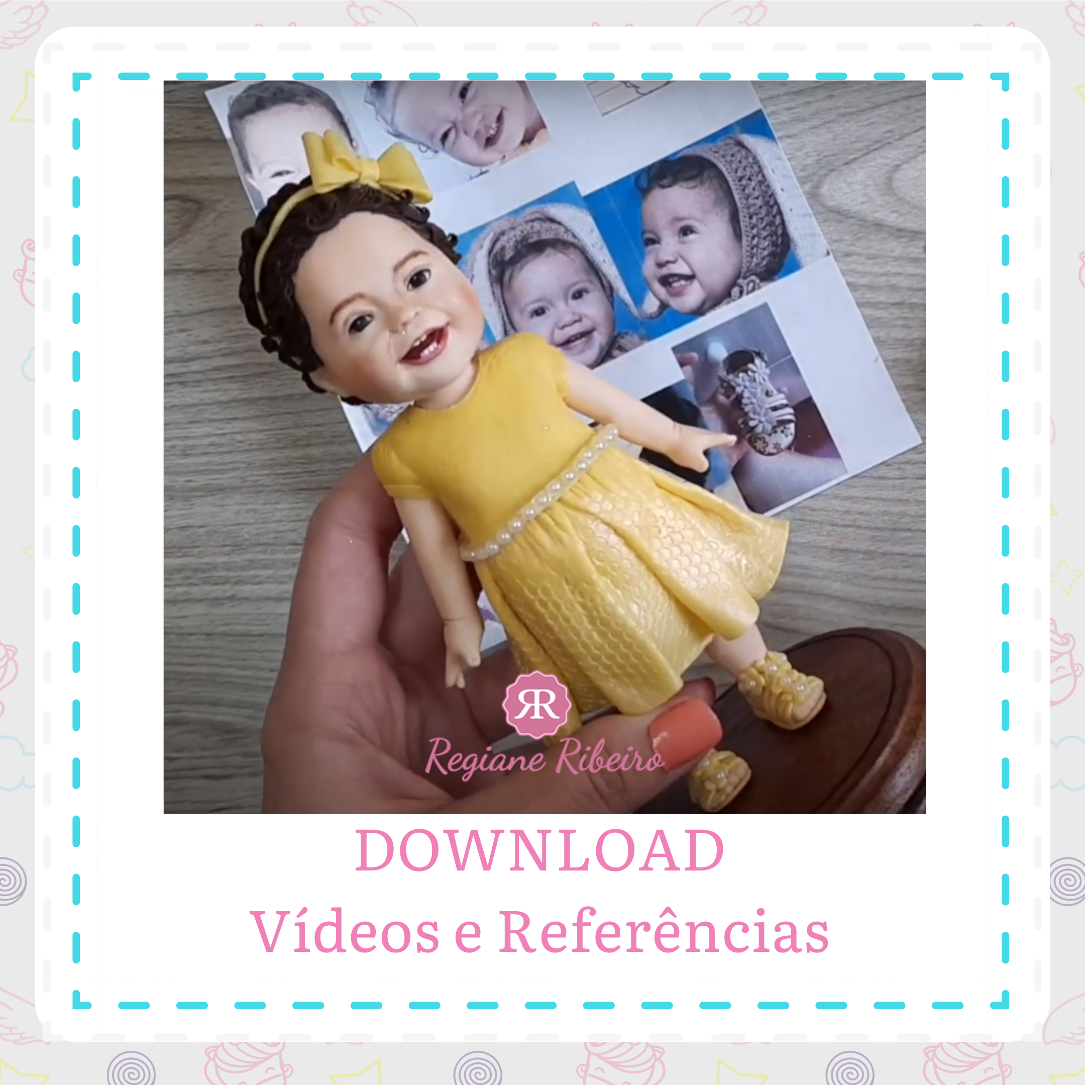 Escultura em Biscuit - Bebê Realista - Regiane Ribeiro | Hotmart