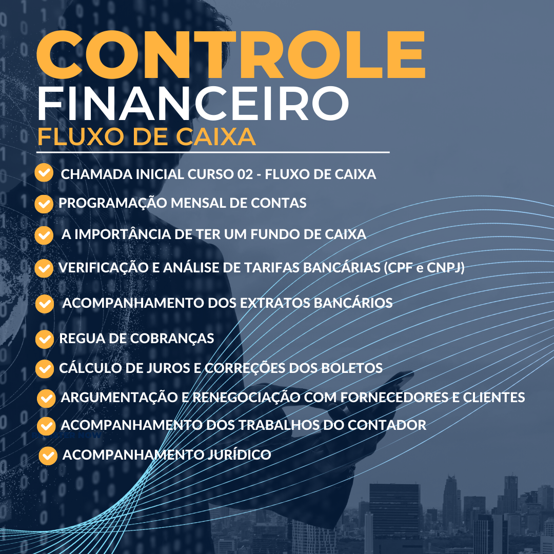 CONTROLE FINANCEIRO - FLUXO DE CAIXA