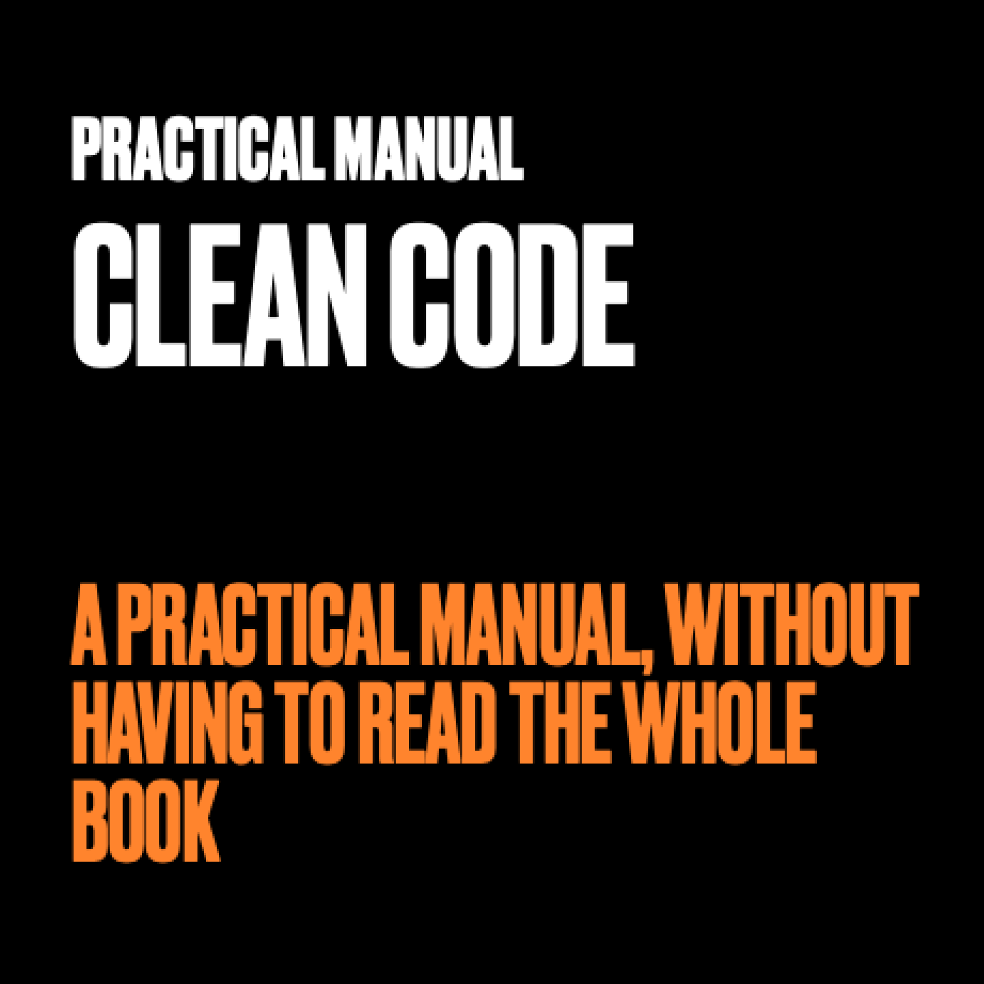 Clean Code Practical Manual - Fabio Castro Bergmann | Hotmart