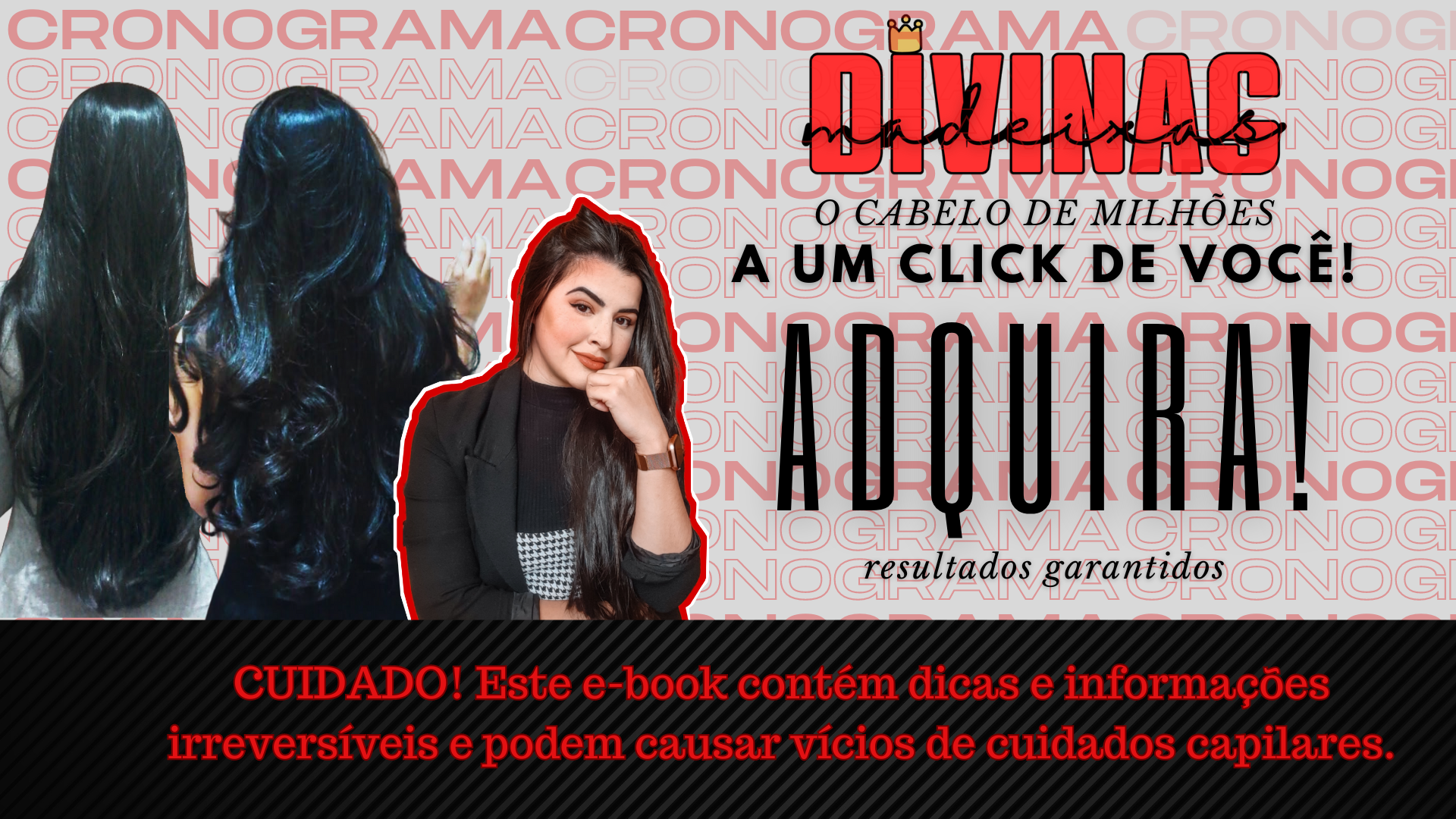 Ebook - Dicas Capilares/Cronograma Capilar de Sucesso + BÔNUS