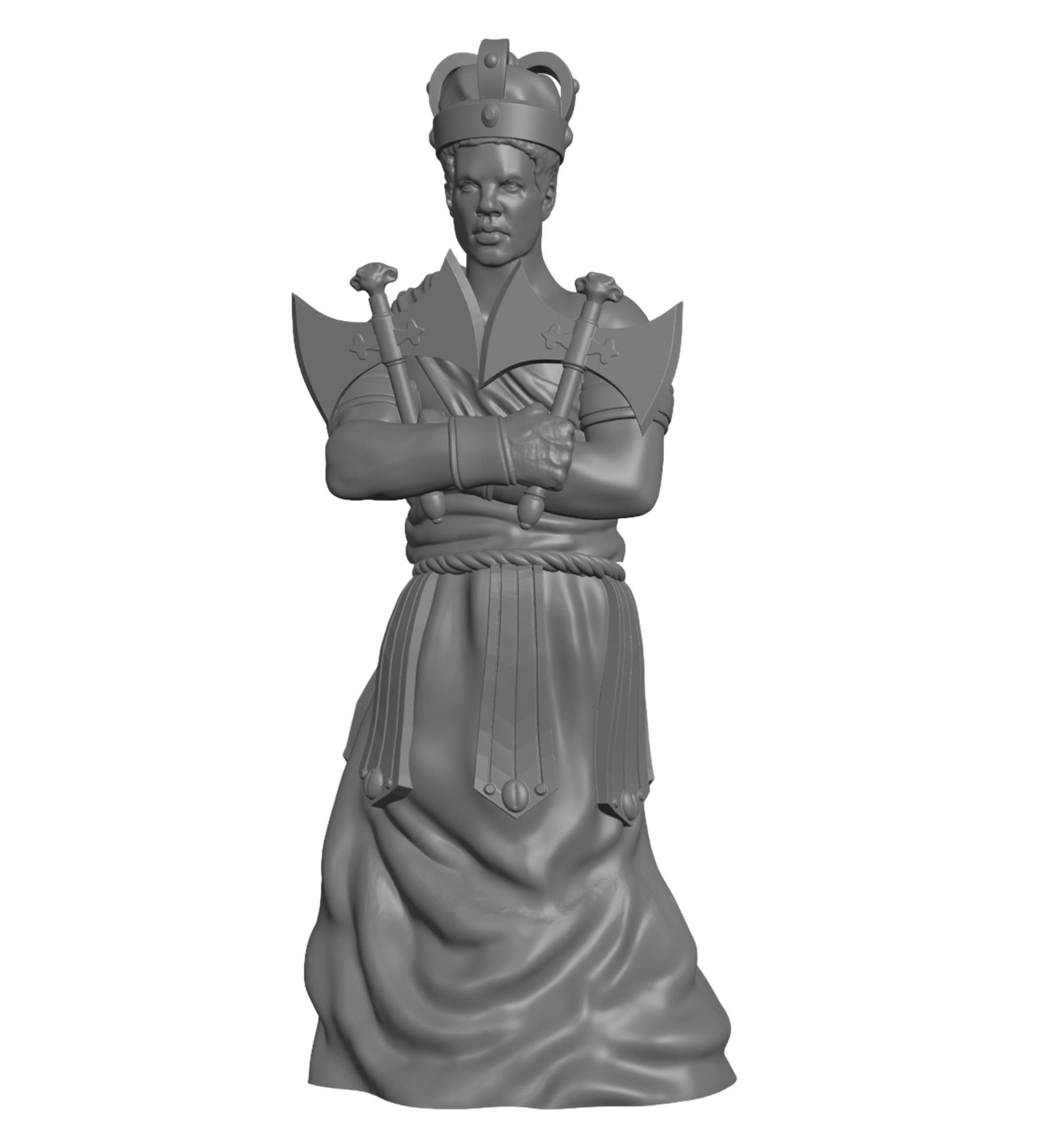 Arquivo STL para Impressão 3D - Orixá Xangô