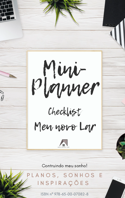 Mini-Planner Checklist Meu novo Lar