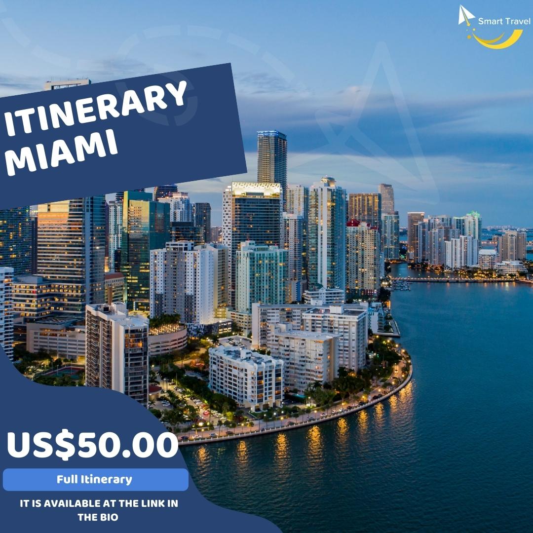 Miami Travel Itinerary - Smart Travel | Hotmart