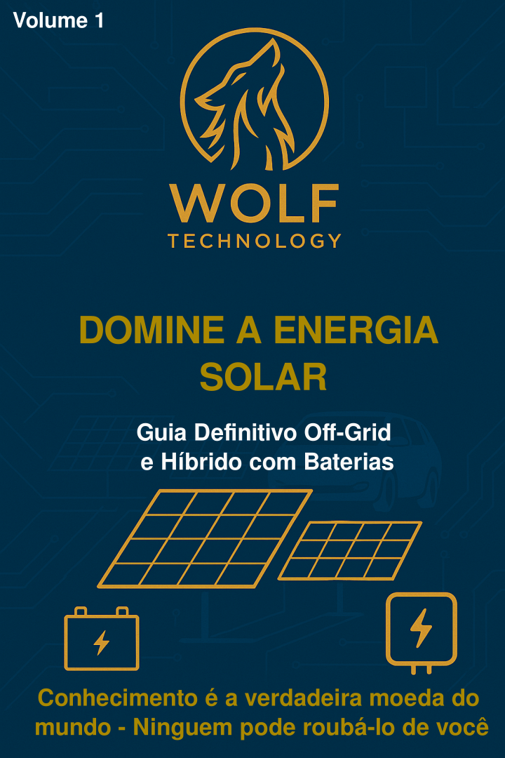 Domine a Energia Solar - Guia Definitivo Off-Grid e Híbrido com Bat...