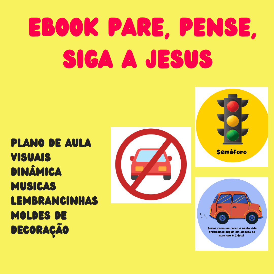 EBOOK PARE PENSE E SIGA A JESUS