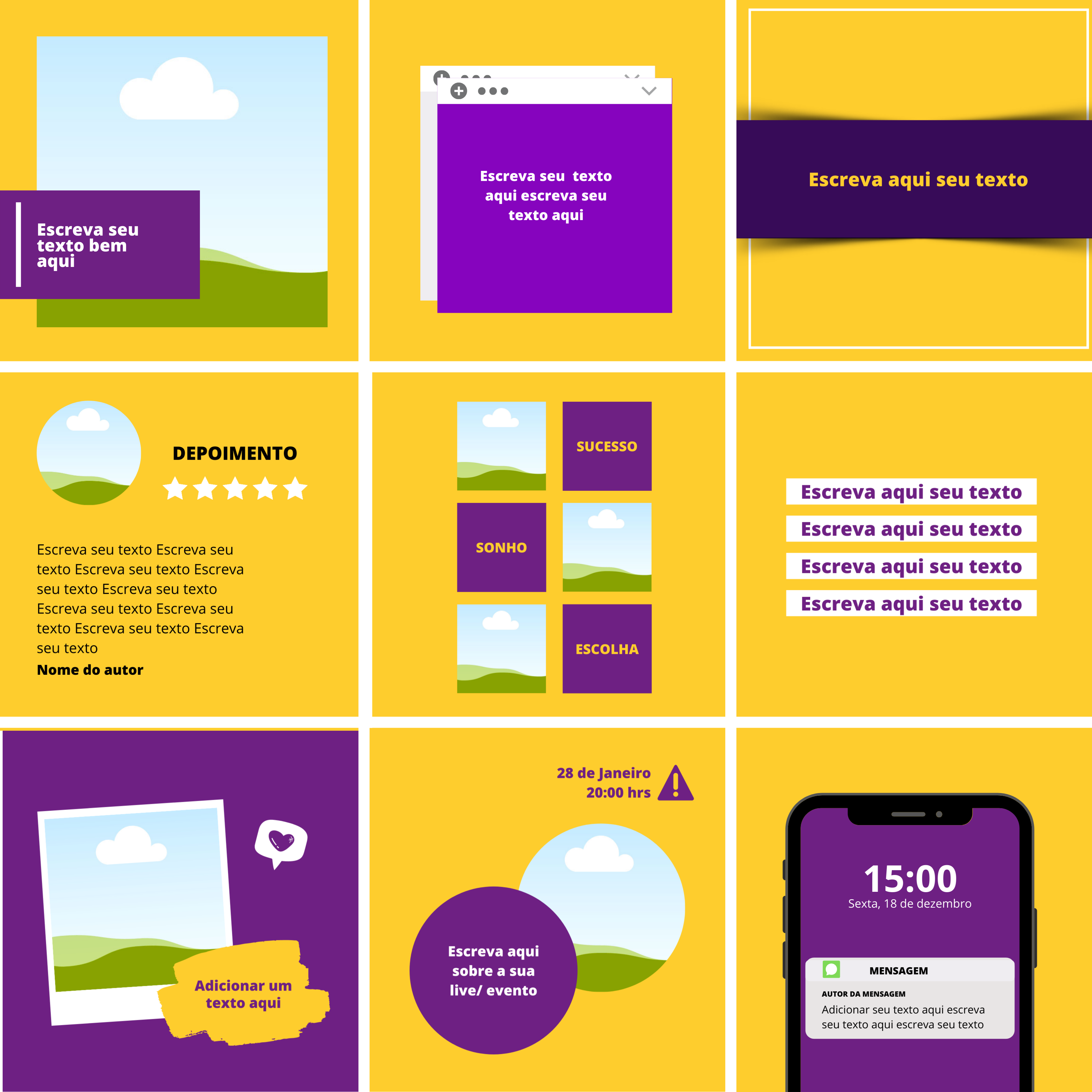 Canva Pack Square