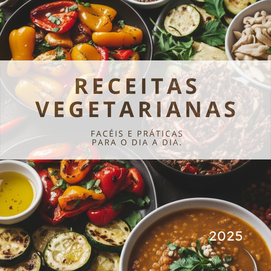 Receitas Vegetarianas - Fáceis e Práticas para o Dia a Dia. - Ana C...