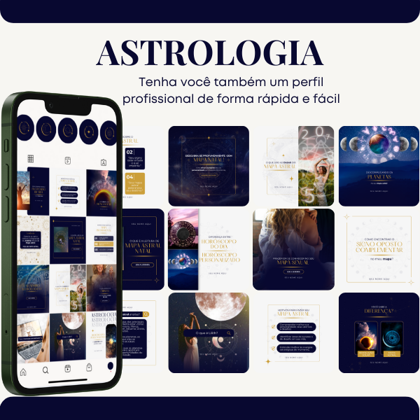 PACK PARA ASTROLOGIA - Jessica Braz | Hotmart
