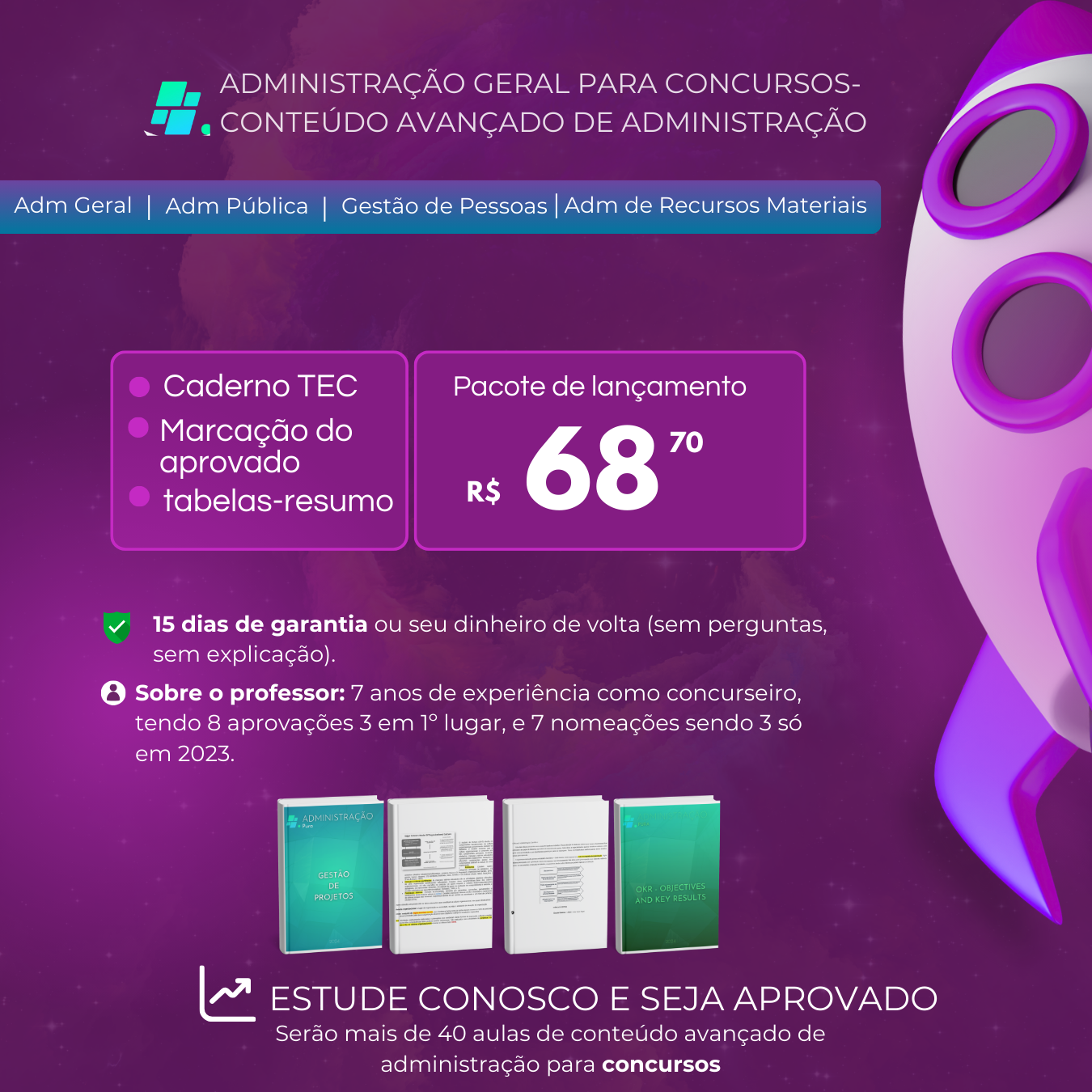 Administração Geral para concursos - um curso avançado