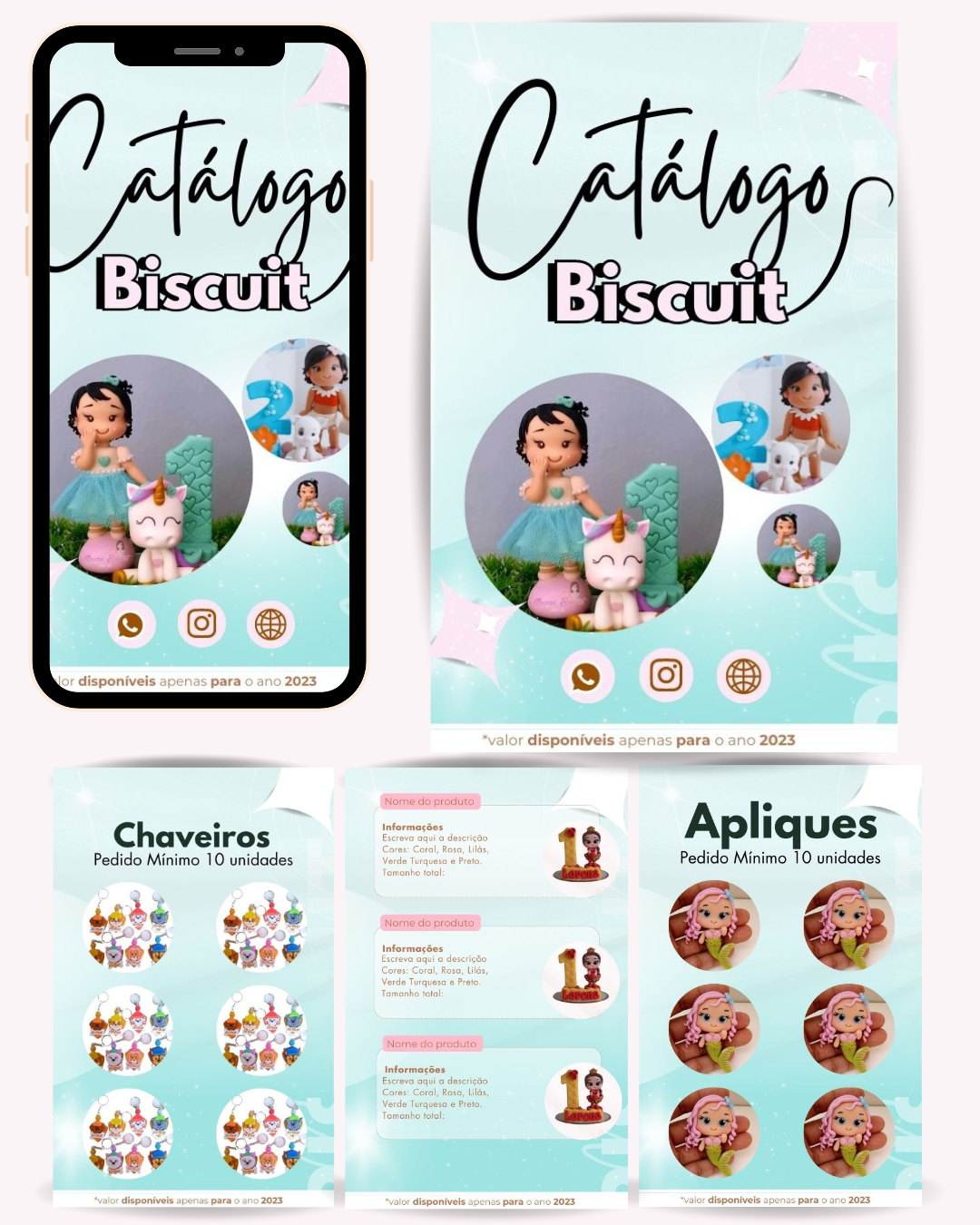 Catálogo Digital Biscuit - erica maria mendes de andrade | Hotmart