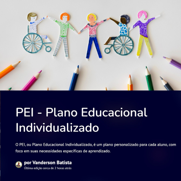 PEI - Plano Educacional Individualizado