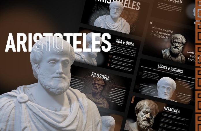 Aristóteles - Template de PowerPoint - Marcelo Setubal | Hotmart