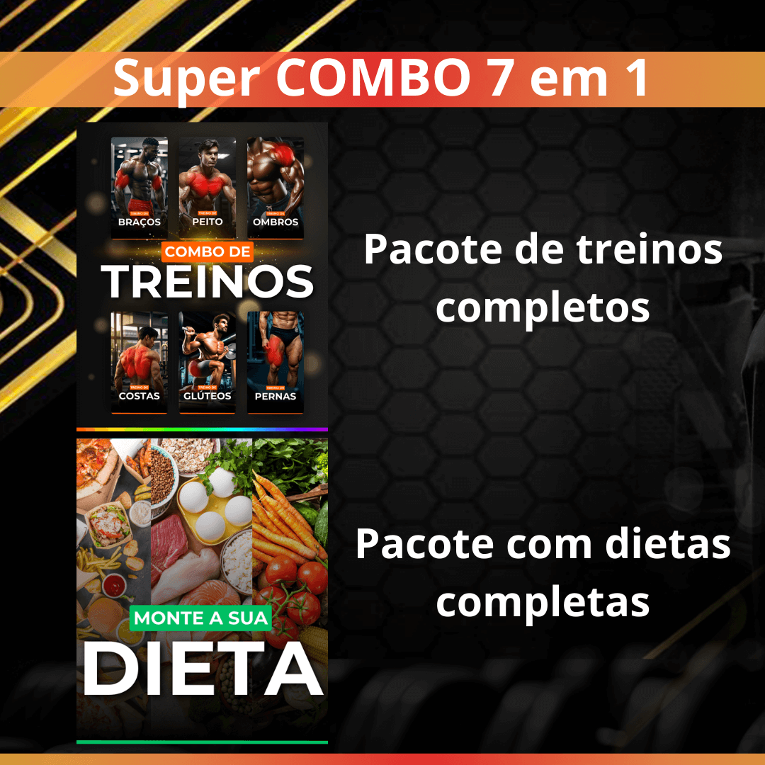 Combo Treinos Completos + Monte sua Dieta - Jézer Trevisan | Hotmart