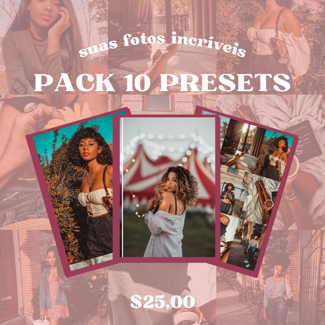 PACK 10 PRESETS LIGHTROOM