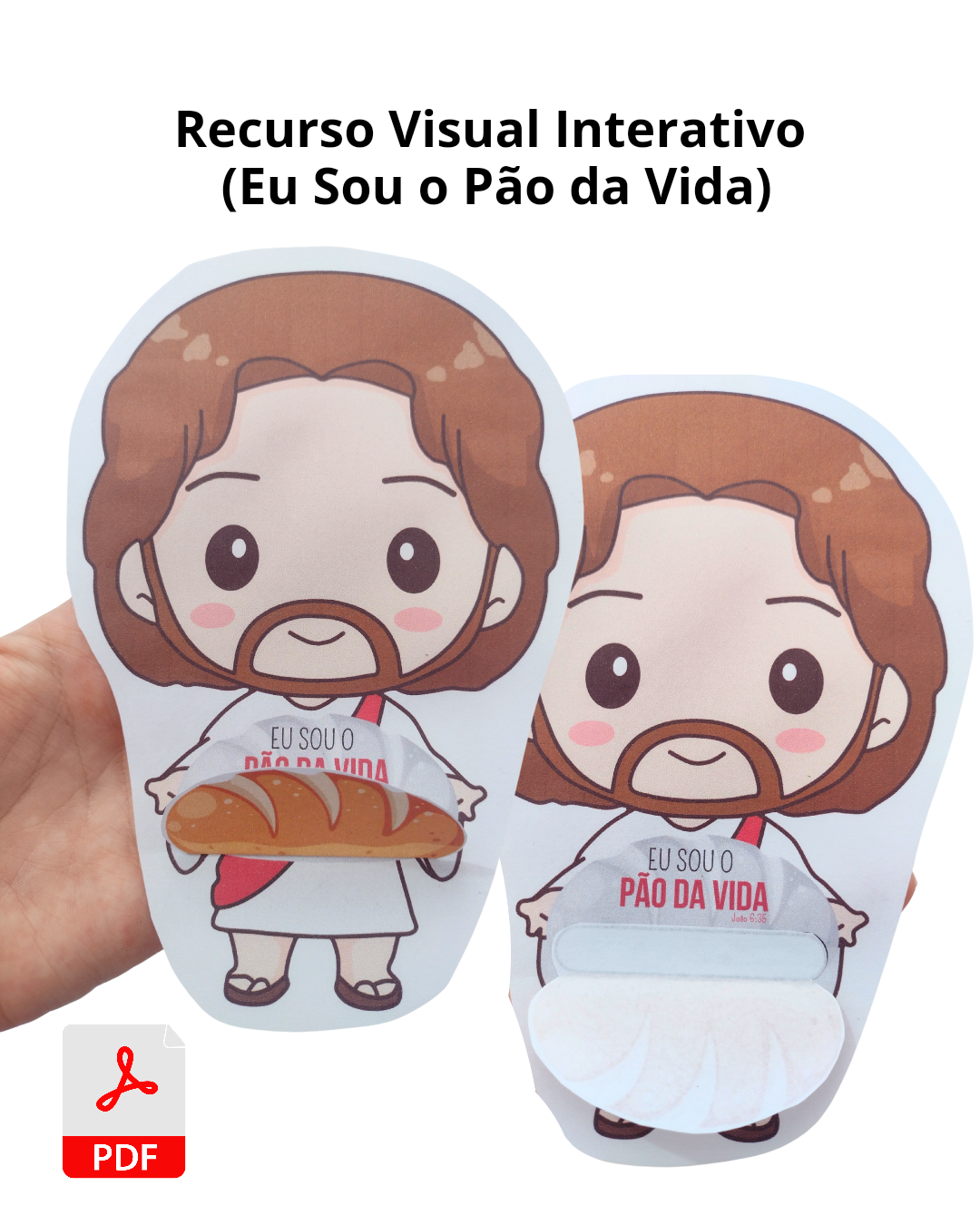 Recurso Visual "Eu Sou o Pão da Vida" - Tatiana Souza | Hotmart