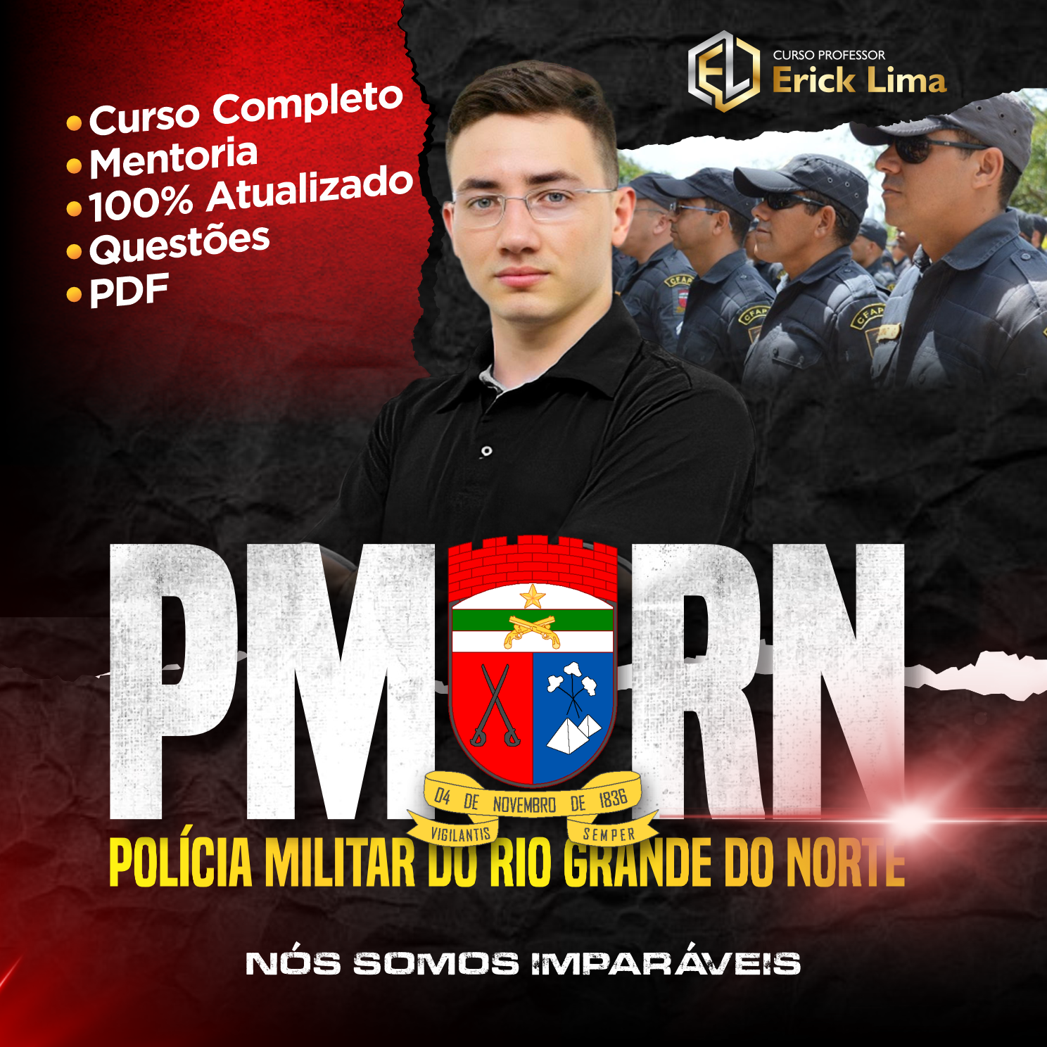 Curso Professor Erick Lima - Imersão Polícia Militar do Rio Grande do ...