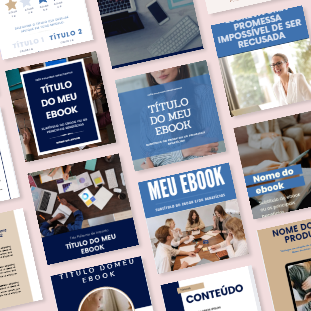 85+ TEMPLATES PARA CRIAR EBOOKS PROFISSIONAIS SEM PERDER TEMPO - Co...