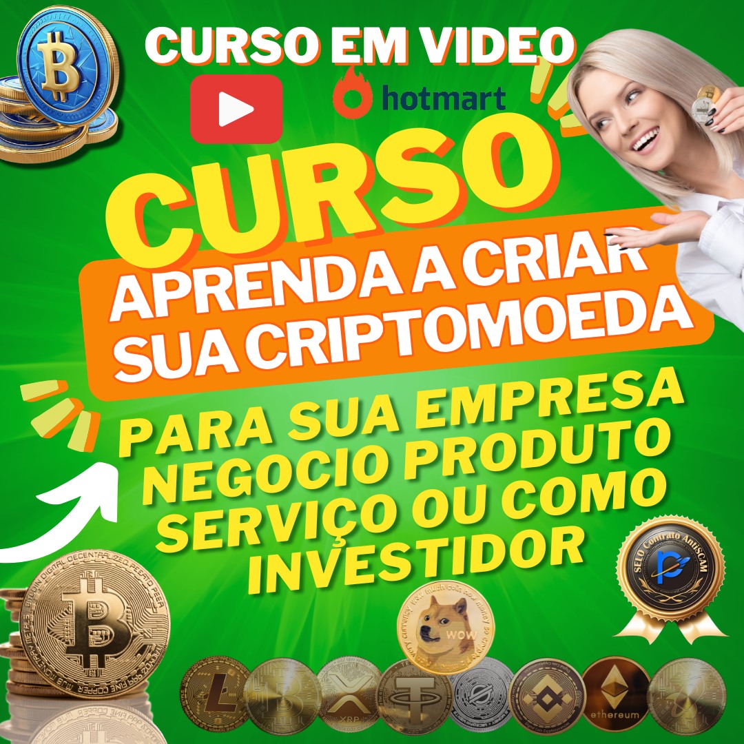 CURSO como criar Sua Própria Criptomoeda sua MEMECOIN e Lucre no Mercado Cripto! 🚀 já Imaginou ...