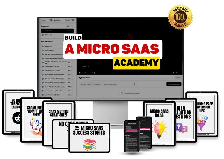 Build a Micro SaaS Academy