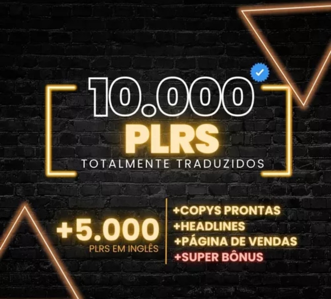 10 mil PLRs traduzidos
