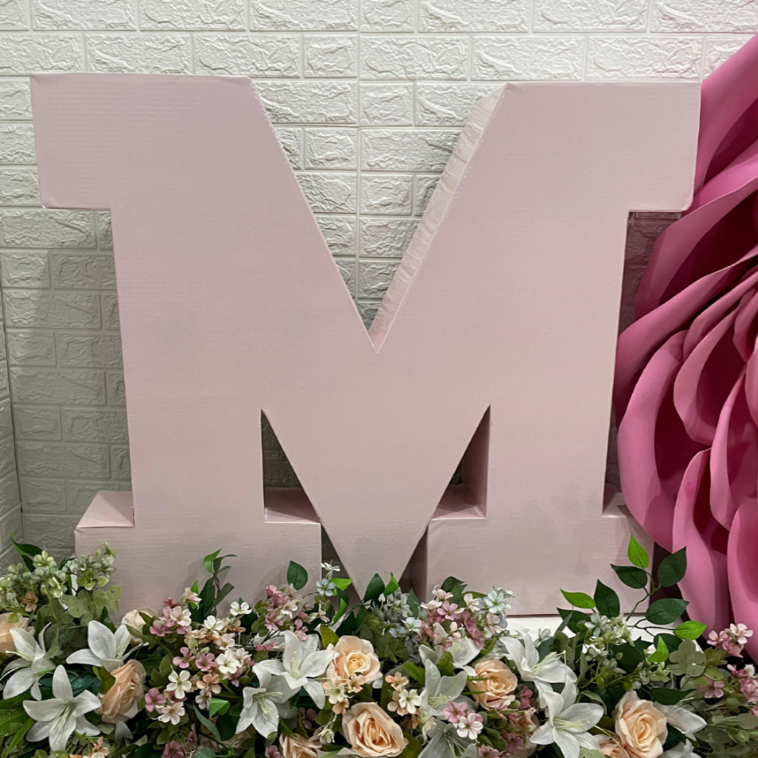 Letra M Moldes de Letra M Para Imprimir Como Fazer A letra m de papelão ...