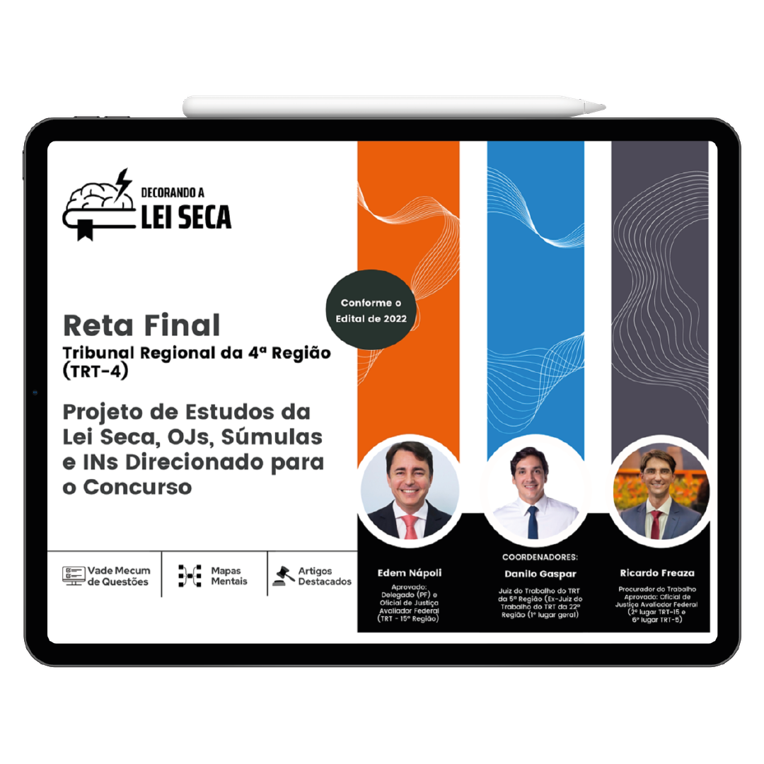 Reta Final - Tribunal Regional do Trabalho - 4ª Região