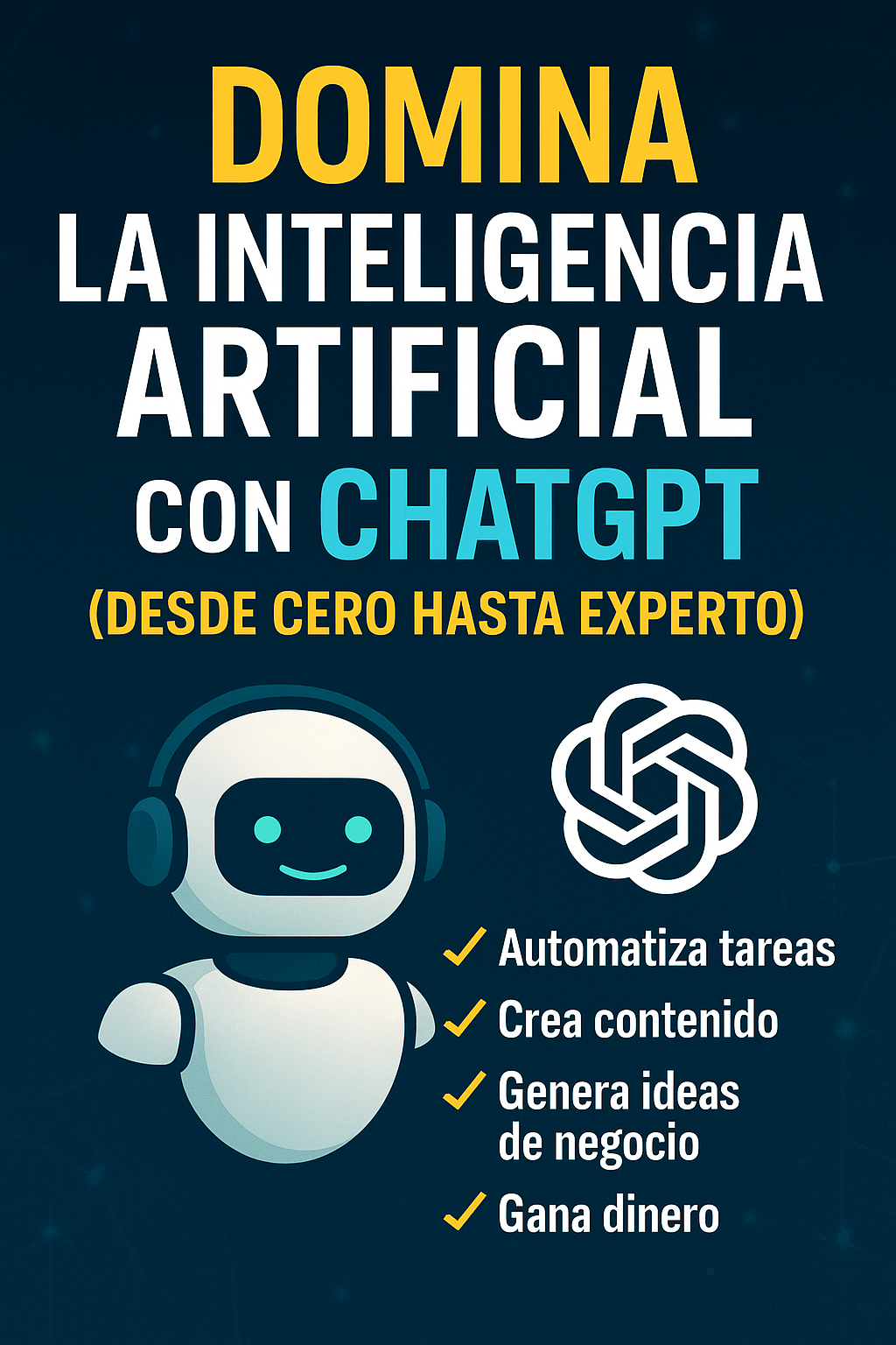 “Domina la Inteligencia Artificial con ChatGPT (Desde Cero hasta Ex...