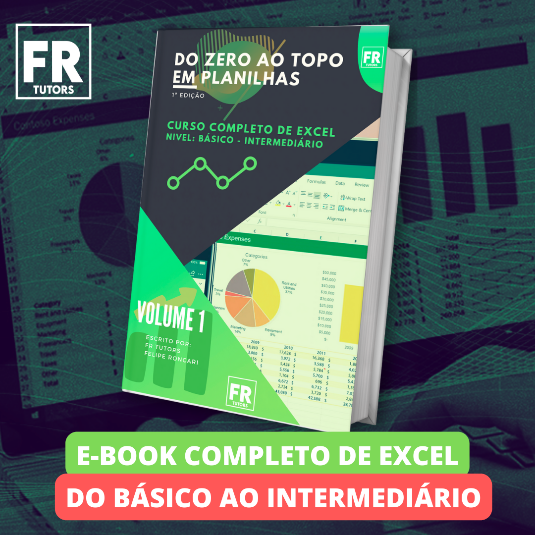 E-book - Do Zero ao Topo em Planilhas - Excel nível Básico ao Intermediário