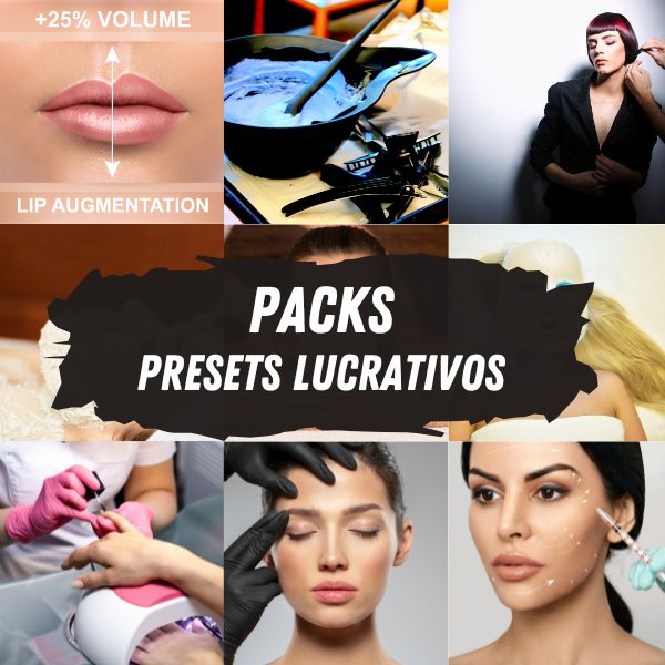 Pack Presets Lucrativos Estética - Diego Manhago Borges | Hotmart